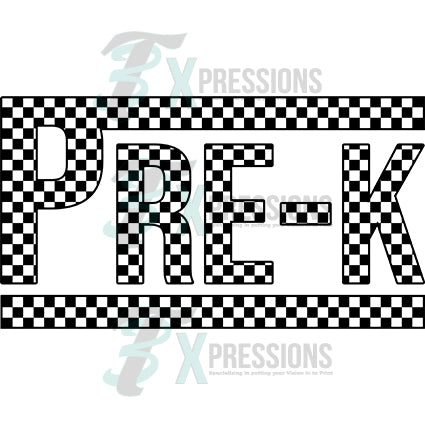 SIXTH GRADE CURVED CHECKER - 3T Xpressions