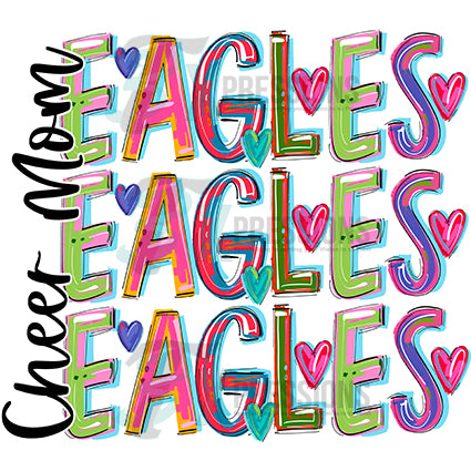 Personalized Stacked Cheery Team Name with script - 3T Xpressions