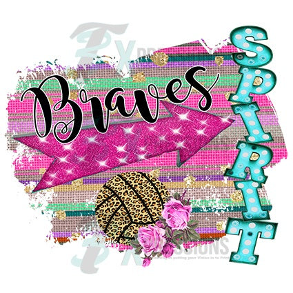 Personalized Volleyball Spirit - 3T Xpressions