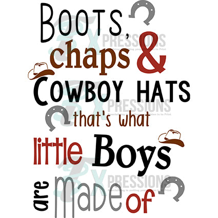Boots Chaps Cowboy Hats 3t Xpressions
