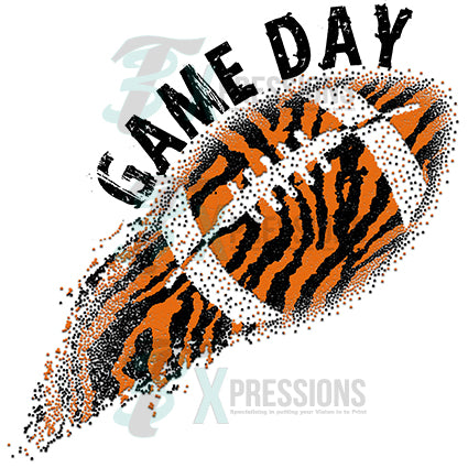 Game Day Tiger Football - 3T Xpressions