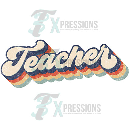 Retro Teacher - 3T Xpressions