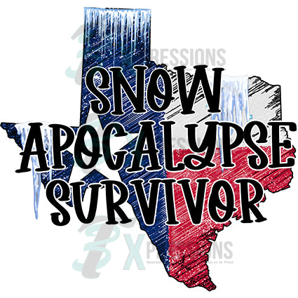Snow apocalypse Survivor Texas - 3T Xpressions