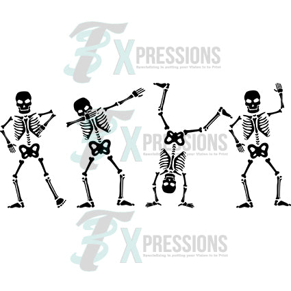 Dancing skeleton - 3T Xpressions