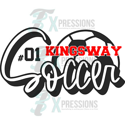 Personalized Soccer Script - 3T Xpressions