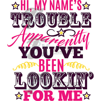 My Name Is Trouble - 3T Xpressions